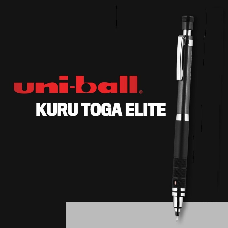 Uni Kuru Toga Gun Metallic 0.5mm Mechanical Pencil Black Japan ...