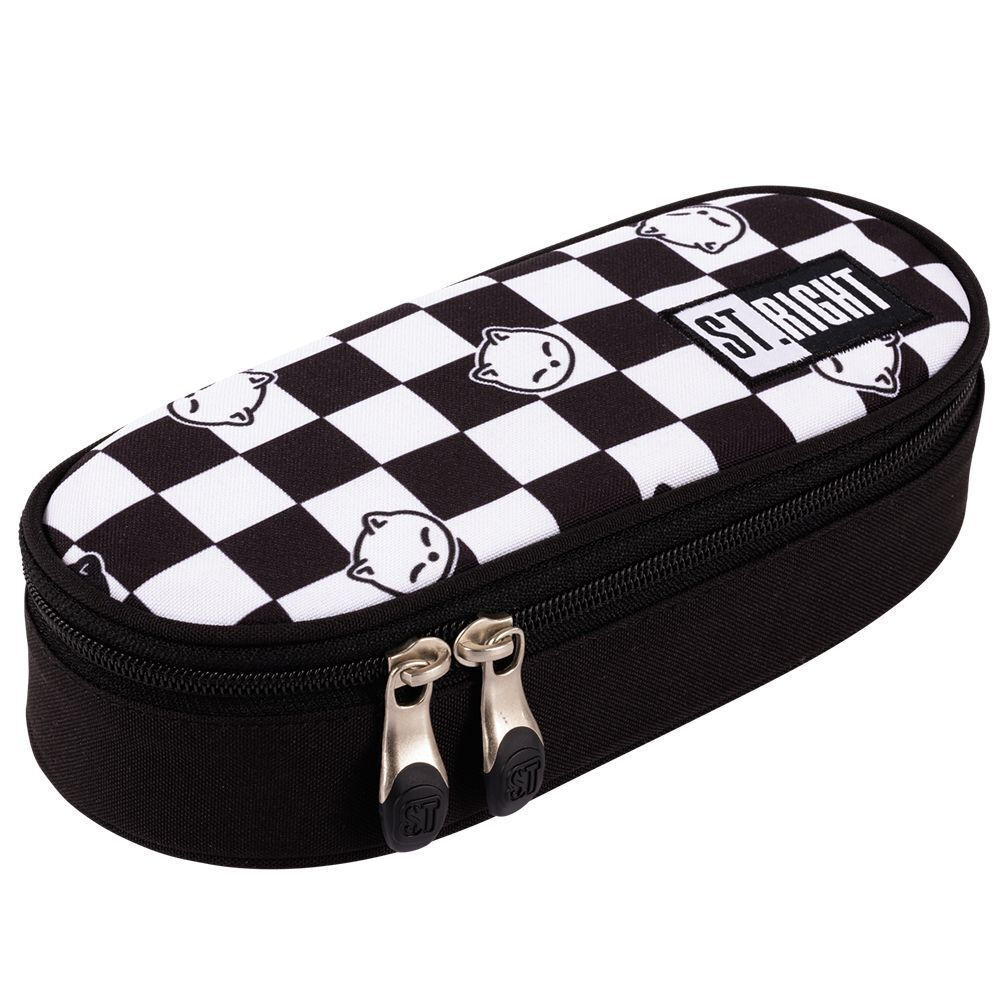 Pencil Case Stiffened Sachet St.right Pc-01 Chess Cats | Skroutz.gr