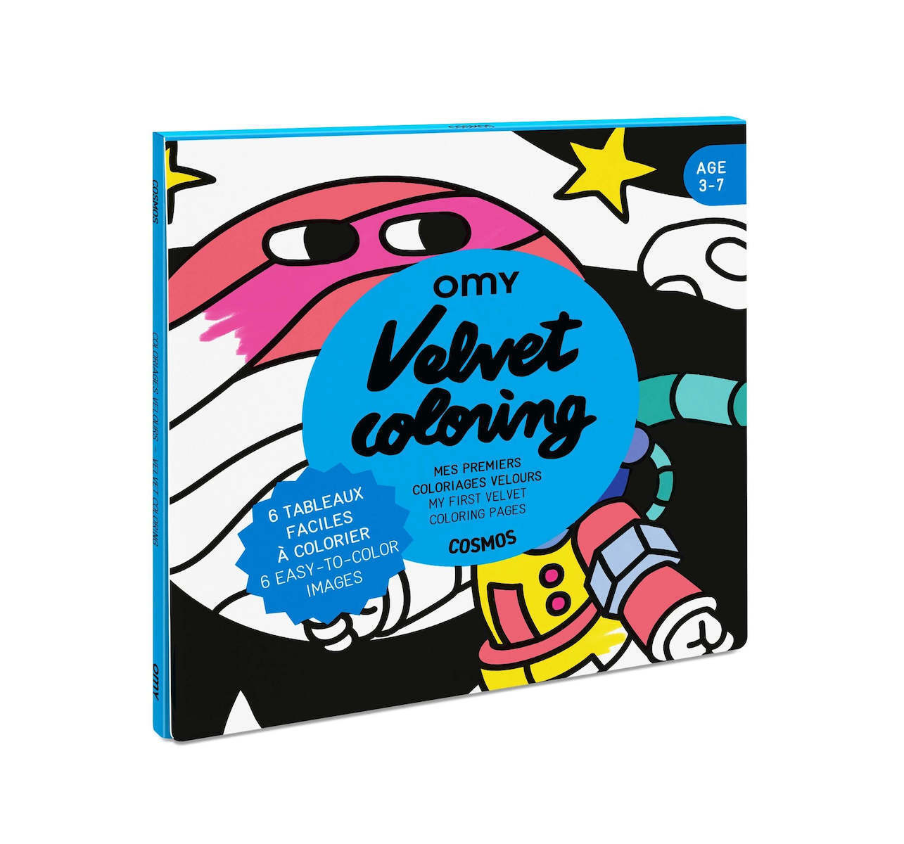 Set de colorat cu cadru catifelat Omy Cosmos | Skroutz.ro