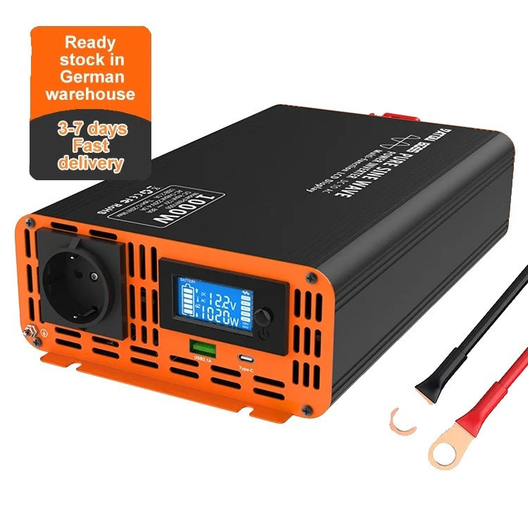 Inverter Αυτοκινήτου Καθαρού Ημιτόνου 1000W για Μετατροπή 12V DC σε 220V AC SP-9044 | Skroutz.gr