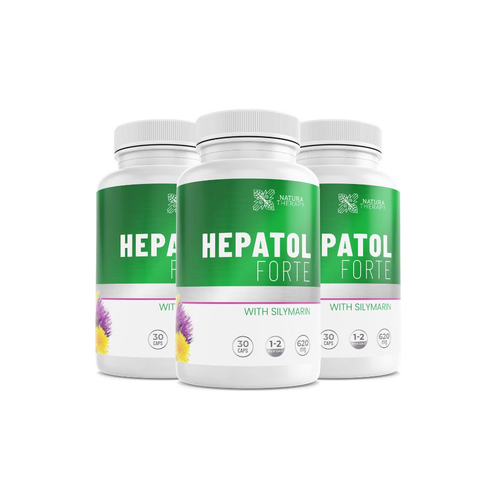 Natura Therapy Hepatol Forte Αποτοξίνωσης και Συκωτιού Γαϊδουράγκαθο 3 ...