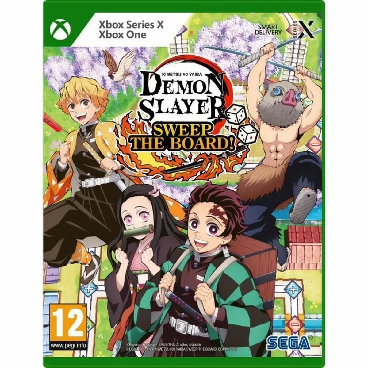 Demon Slayer: Kimetsu No Yaiba - Sweep The Board! Xbox Series X Game ...