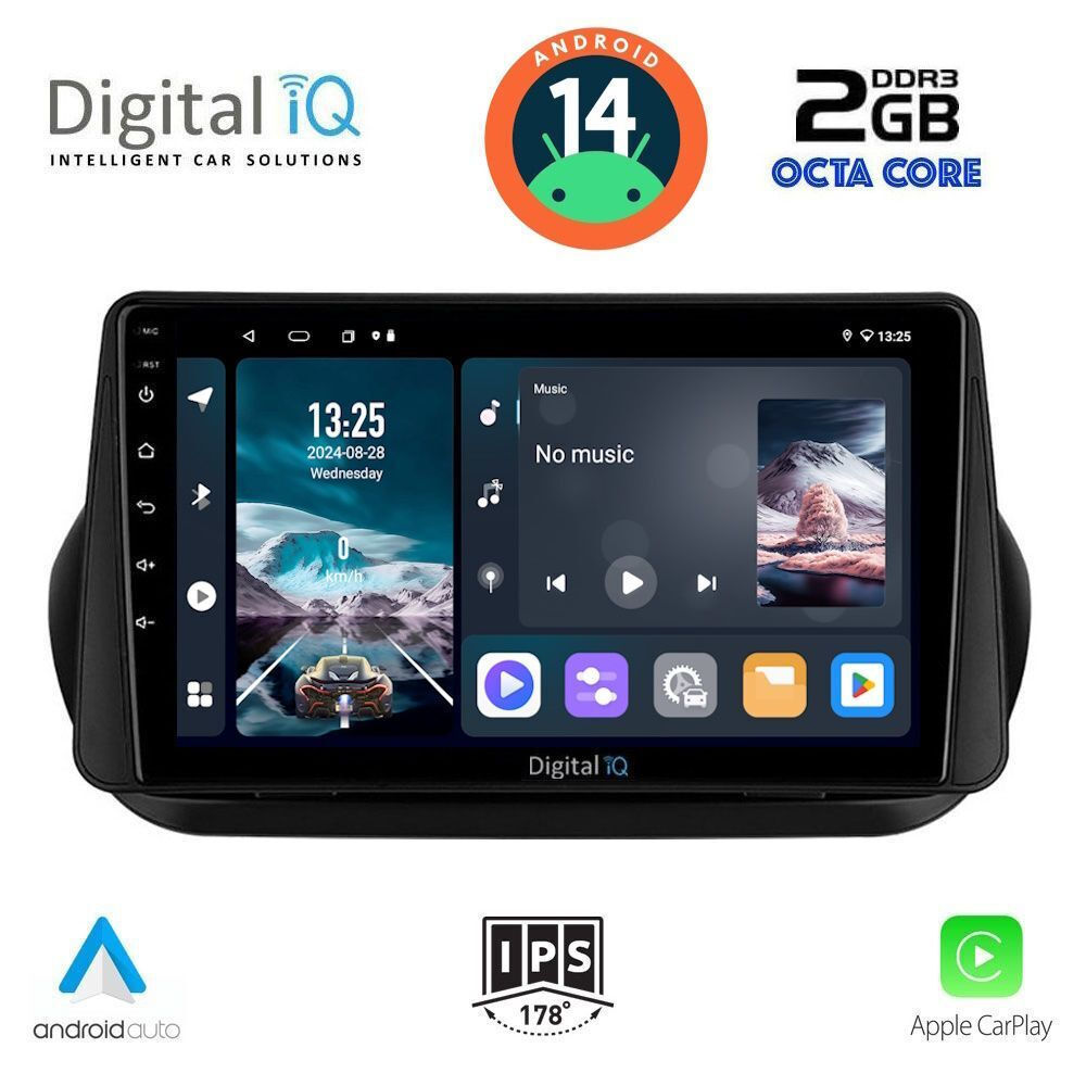 Digital IQ Ηχοσύστημα Αυτοκινήτου 2008-2018 (Bluetooth/USB/AUX/WiFi/GPS ...