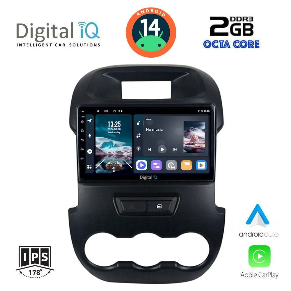 Digital IQ Ηχοσύστημα Αυτοκινήτου για Ford Ranger 2011-2015 (Bluetooth ...