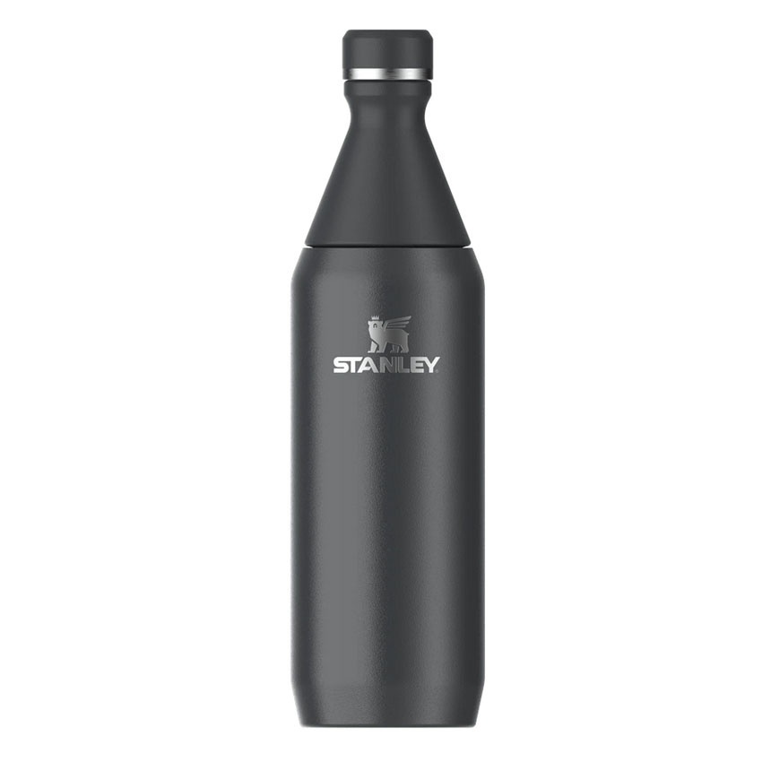 Stanley Μπουκάλι Θερμός Ανοξείδωτο / Πλαστικό BPA Free 600ml Black 10-12069-024 | Skroutz.gr