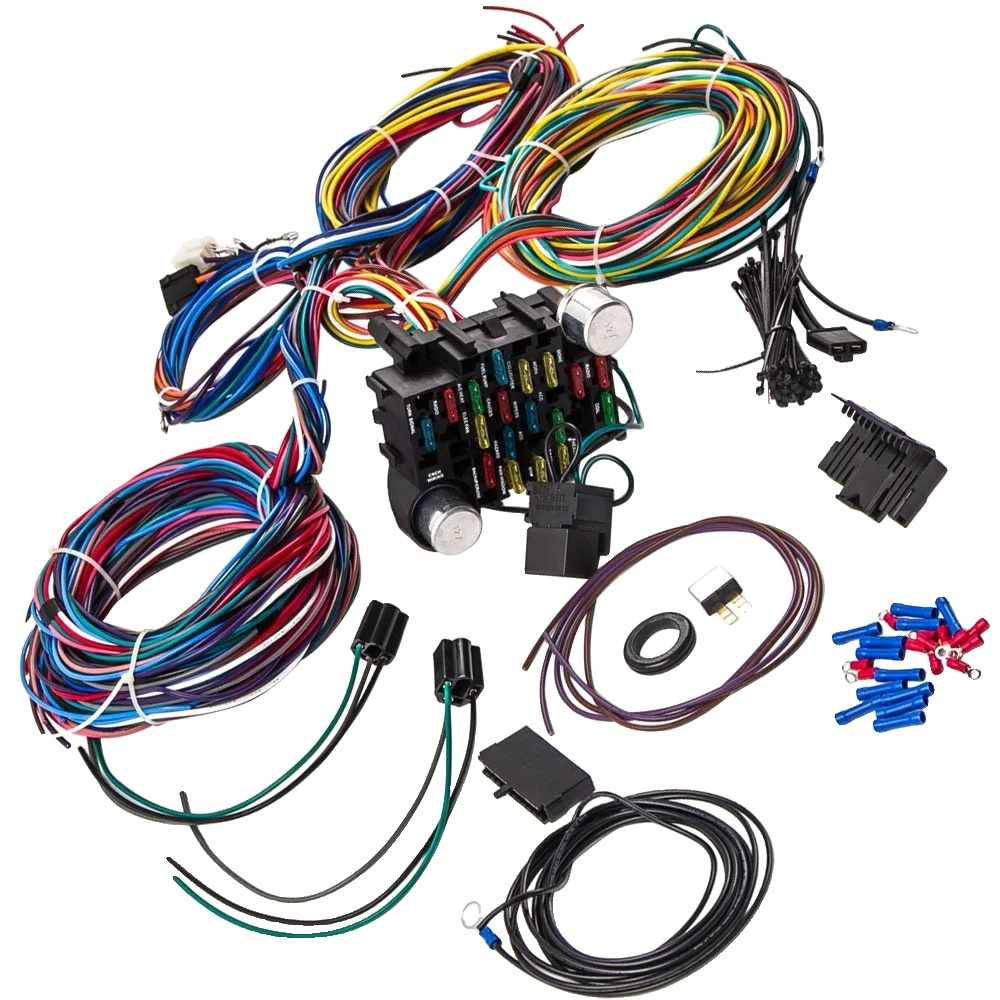 Wiring Harness Kit 21 Circuits Universal Compatibility | Skroutz.gr