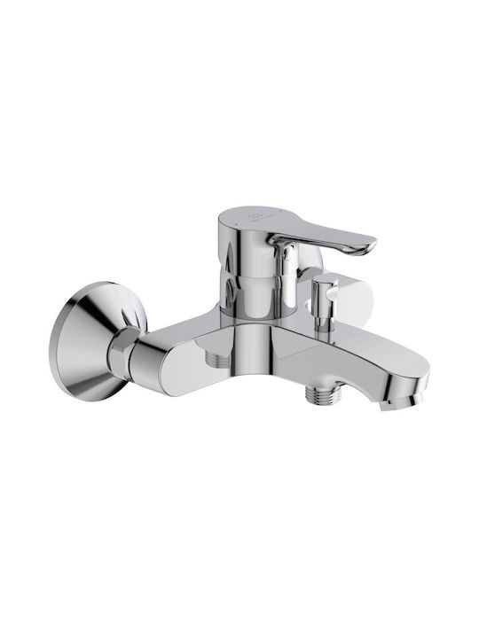Mixer Ideal Standard Alpha Bath-shower Wall-mounted Brass Chrome ...