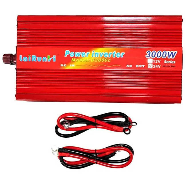Auto Gs Inverter Αυτοκινήτου 3000W για 12V DC 15438 | Skroutz.gr