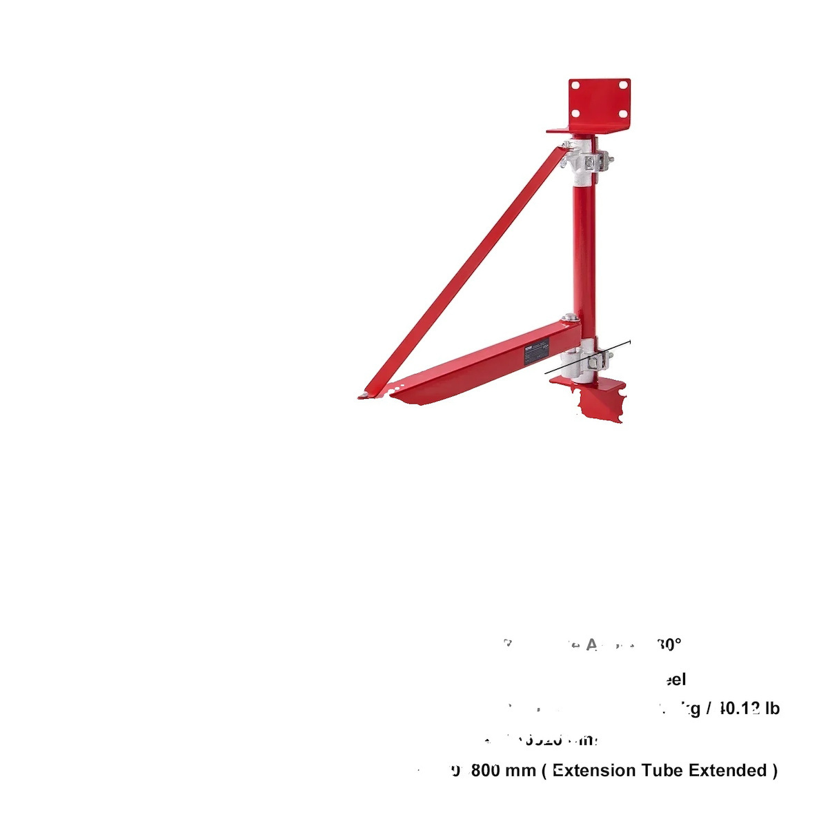 Electric Hoist Support Arm High Load Capacity 180° Rotation 300-600kg ...