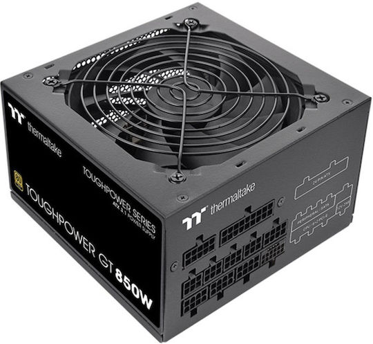 Thermaltake Toughpower GT 850W Μαύρο Τροφοδοτικό Υπολογιστή Full Modular 80 Plus Gold | Skroutz.gr