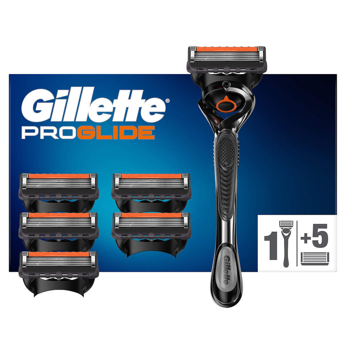 Gillette Fusion 5 Proglide Ξυραφάκι με Ανταλλακτικές Κεφαλές 5 Λεπίδων ...