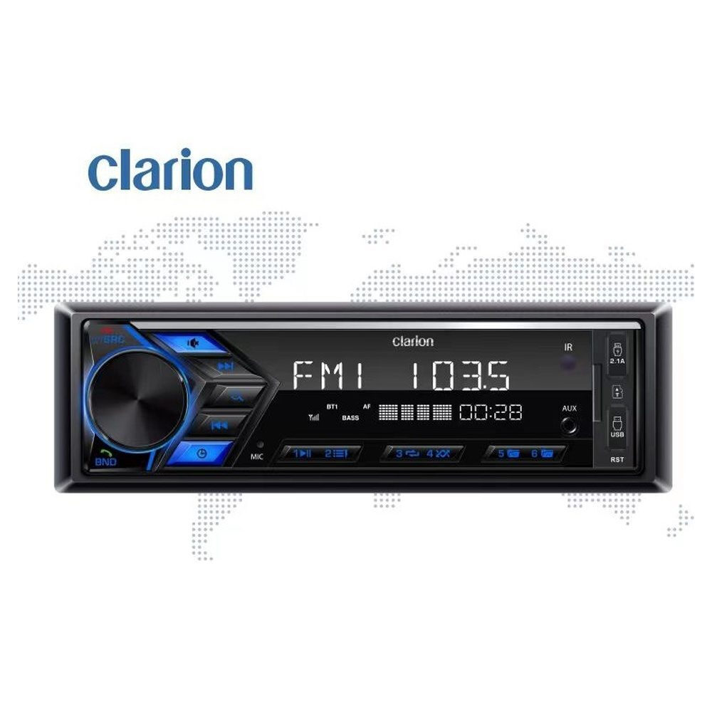 Clarion Ηχοσύστημα Αυτοκινήτου 1DIN (Bluetooth/USB) R-CD-P3PRO | Skroutz.gr