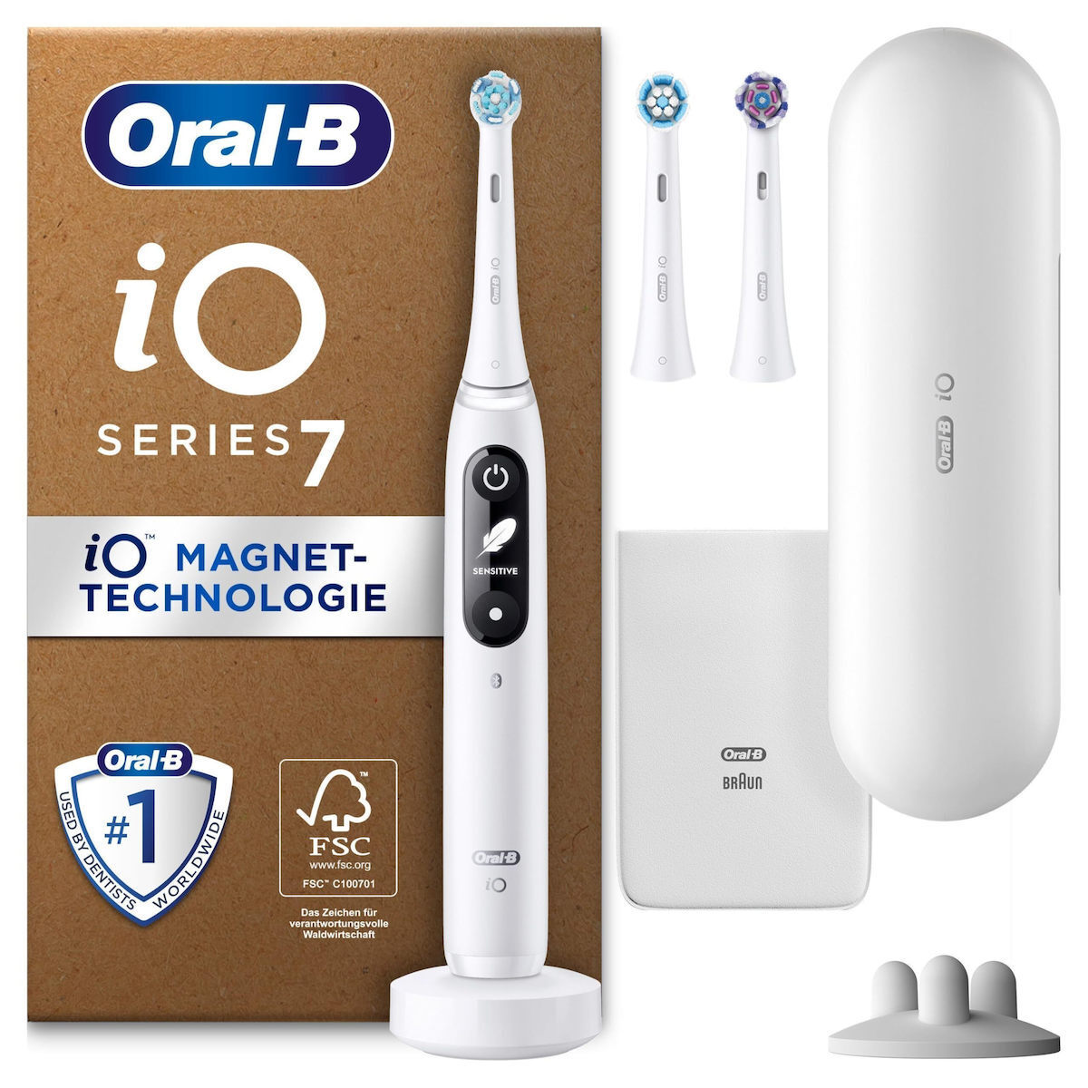 Oral-B Io Series 7 Ηλεκτρική Οδοντόβουρτσα Λευκή | Skroutz.gr