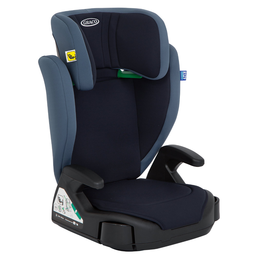 Graco Junior Maxi Καθισματάκι Αυτοκινήτου High-back Booster i-Size Navy ...