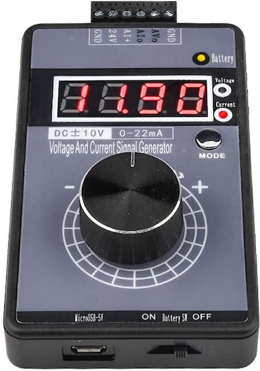 Fasizi High Precision Handheld Positive Negative Voltage 0-10v 5v+ Current 0-4-20ma Signal ...