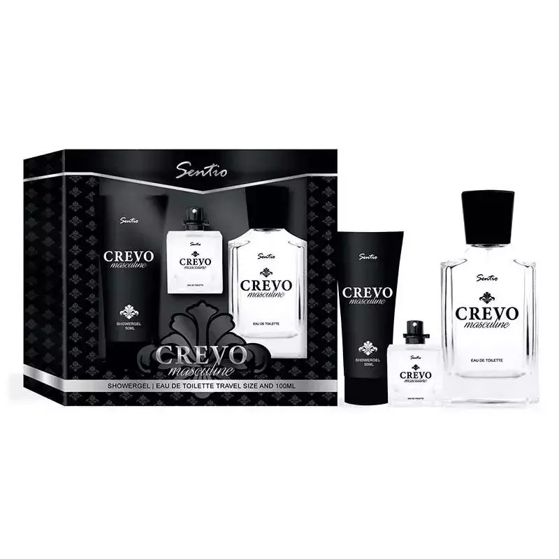 Sentio Crevo Masculine Perfume Set Edt 100ml Edt 15ml & Shower Gel 50ml | Skroutz Cyprus