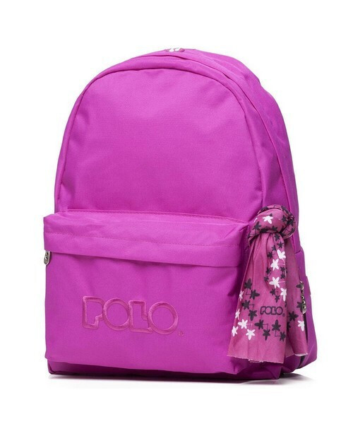 Polo Original Scarf Σχολική Τσάντα Πλάτης Γυμνασίου - Λυκείου Φούξια 20lt 9-01-135-24 2020 ...