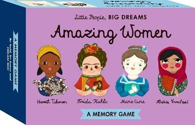 Little People Big Dreams Amazing Women Memory Game A Memory Game Maria ...