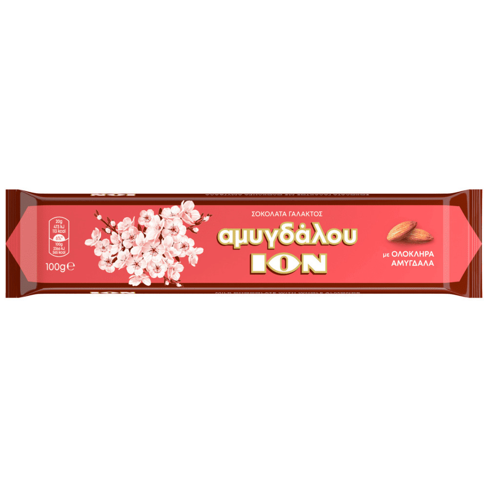 Ιον Σοκολάτα Αμυγδάλου 100gr | Skroutz.gr