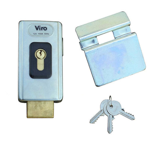 Viro Ηλεκτρομαγνητική Κλειδαριά Ασημί VIRO-V06-VERTICAL | Skroutz.gr