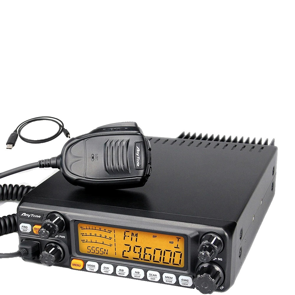 10 Meter Radio Am Fm Ssb Modes 60w Power Output 40 Programmable ...