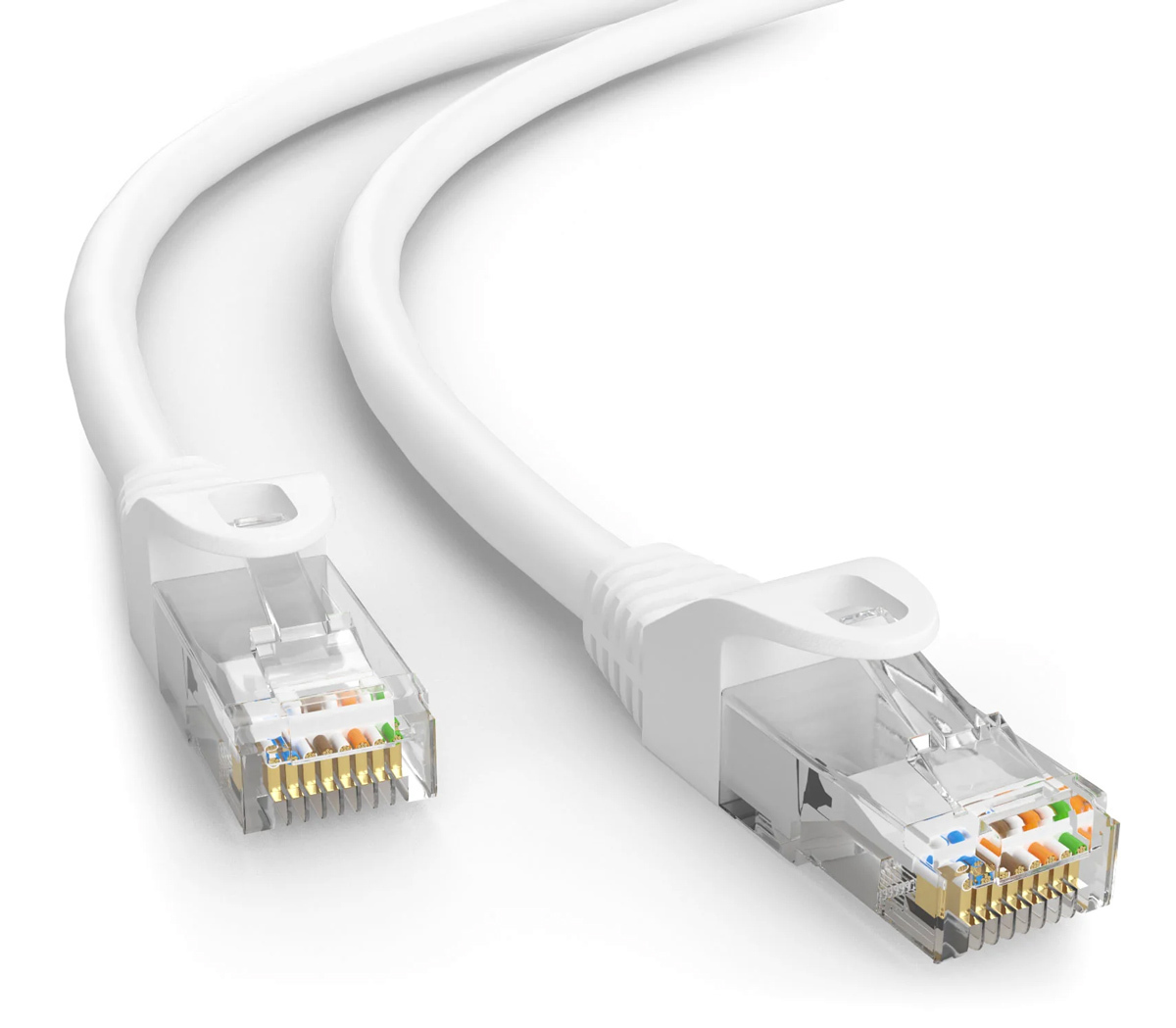 Powertech U/UTP Cat.6 Καλώδιο Δικτύου Ethernet 20m Λευκό (CAB-N386 ...