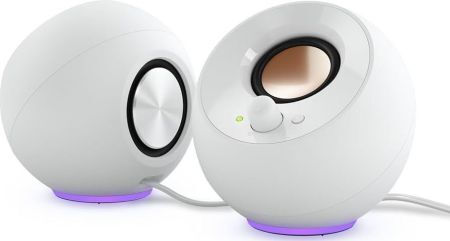 Creative Pebble SE USB-C Ηχεία Υπολογιστή 2.0 με RGB Φωτισμό και Ισχύ 4 ...