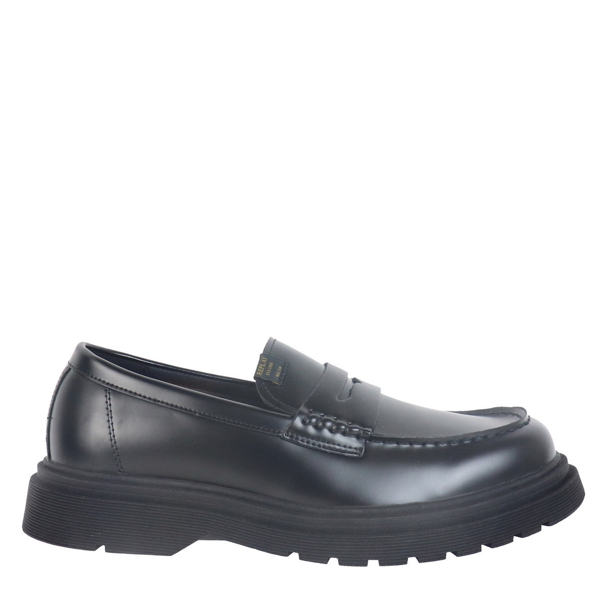 Replay Ανδρικά Loafers σε Μαύρο Χρώμα GMC1H.000.C0002S-0003 | Skroutz.gr