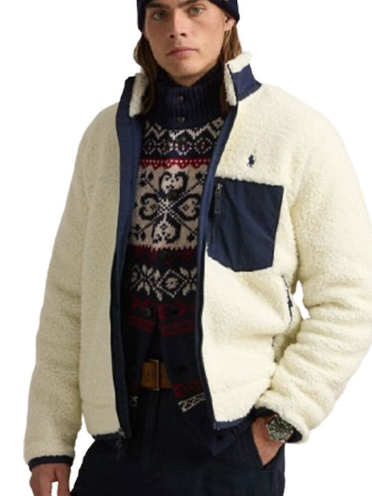 Ralph Lauren Ανδρική Ζακέτα Clubhouse Cream 710951701001 | Skroutz.gr