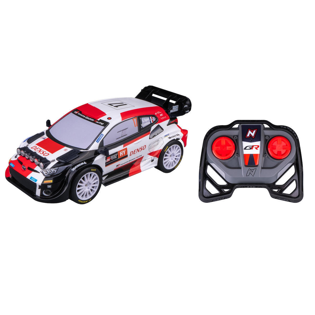Nikko Toys Τηλεκατευθυνόμενο Wrc Rally Auto Toyota Gazoo Racing Ogier ...
