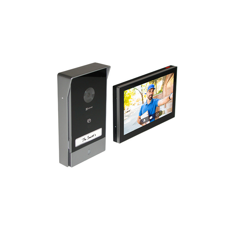 Ezviz Smart Video Intercom Kit 2k Resolution 7 Inch Tft Monitor 2-wire ...