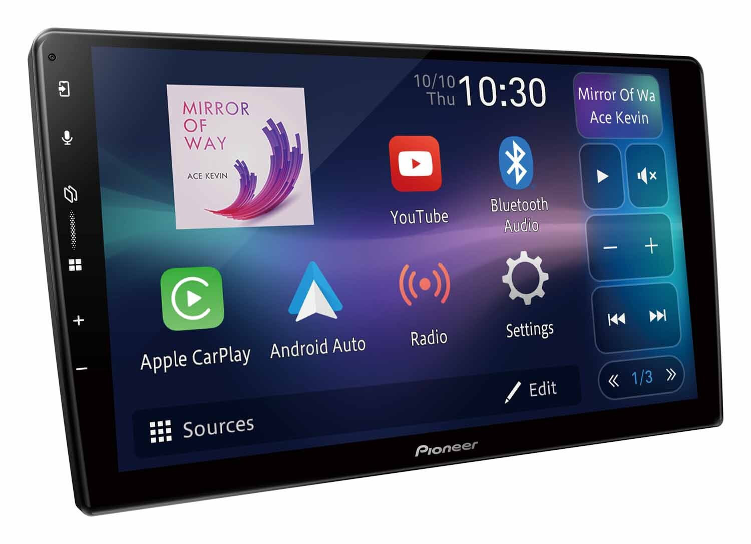 Pioneer Auto-Audiosystem 2DIN (Bluetooth/USB/WiFi/GPS/Apple-Carplay ...