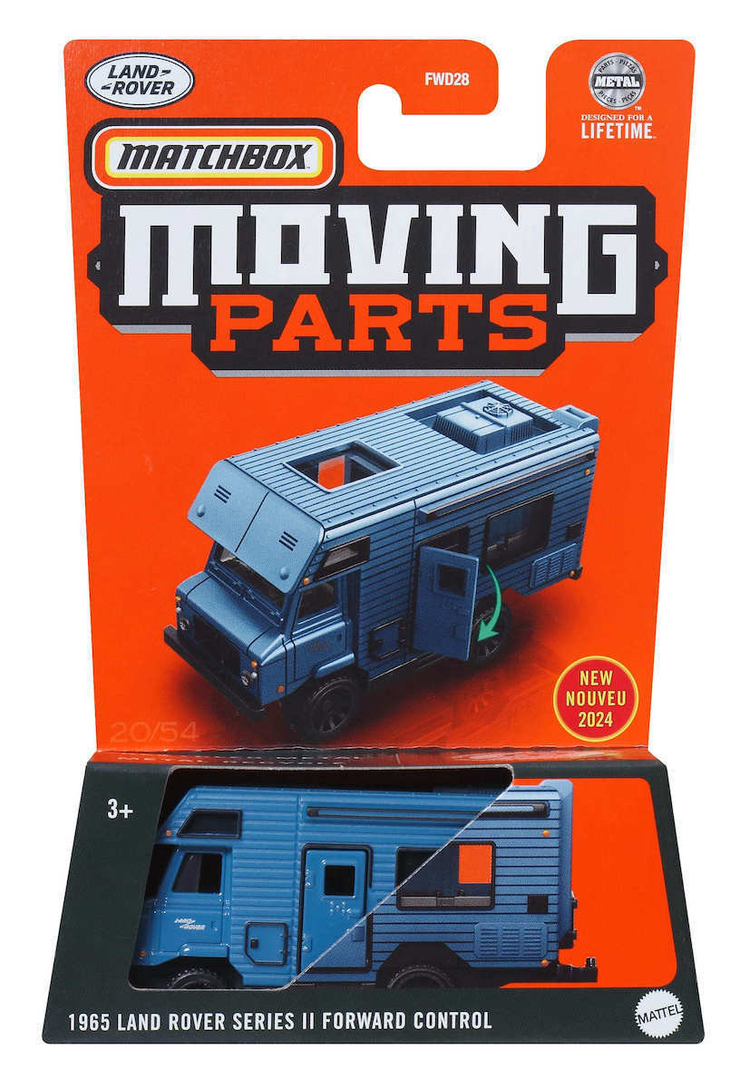 Mattel Αυτοκινητάκι 1965 Land Rover Series II Forward Control HVM81 ...