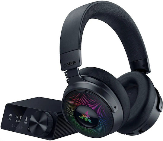 Razer Kraken V4 Pro & Sound Card Ασύρματο On Ear Gaming Headset με ...