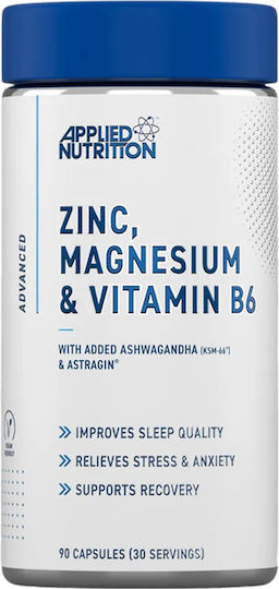 Applied Nutrition Zinc Magnesium & Vitamin B6 90 κάψουλες | Skroutz.gr