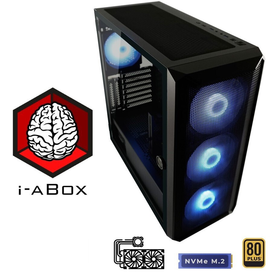 i-aBox Gamer's Choice v4 SC Gaming Desktop PC (Ryzen 5-7600X/32GB DDR5 ...