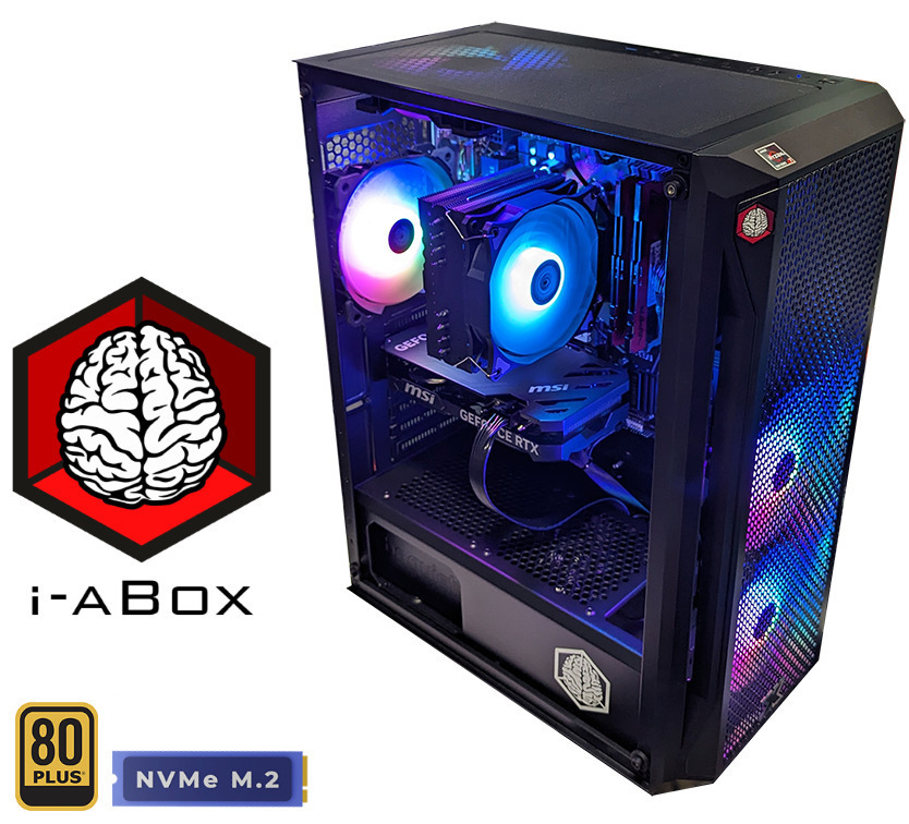 i-aBox Entry Lvl V4 SN+ Gaming Desktop PC (i5-12400F/32GB DDR5/2TB SSD ...