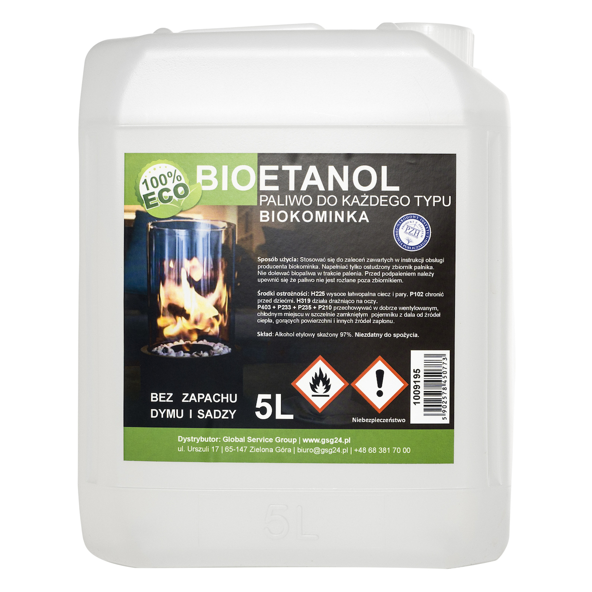 Bio Alcohol Bio Ethanol Bio Fuel Bio Fireplace 5l | Skroutz.gr
