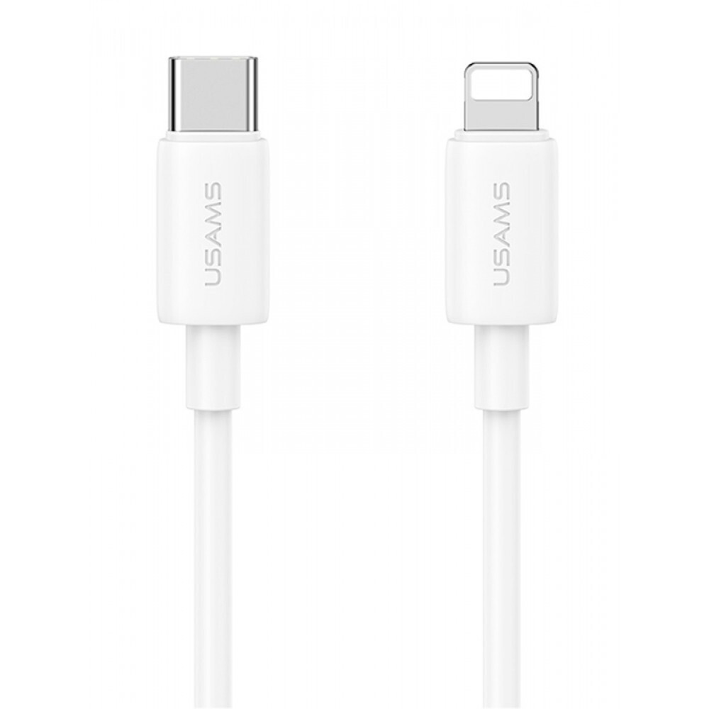 Usams Us-sj712 USB-C to Lightning Cable 30W Λευκό 1m (SJ712USB02) | Skroutz.gr