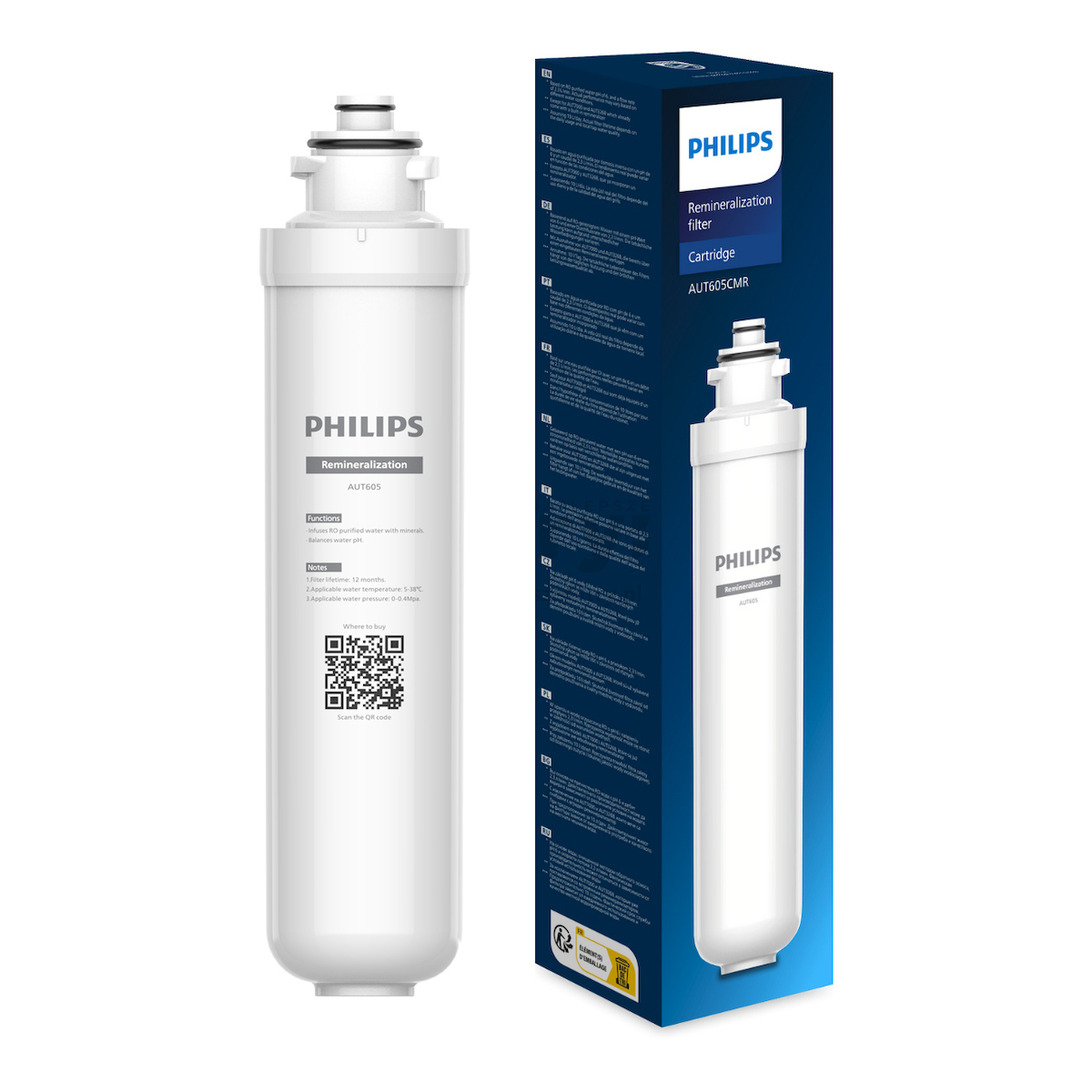 Philips Ανταλλακτικό Φίλτρο Νερού Αντίστροφης Όσμωσης AUT605CMR ...