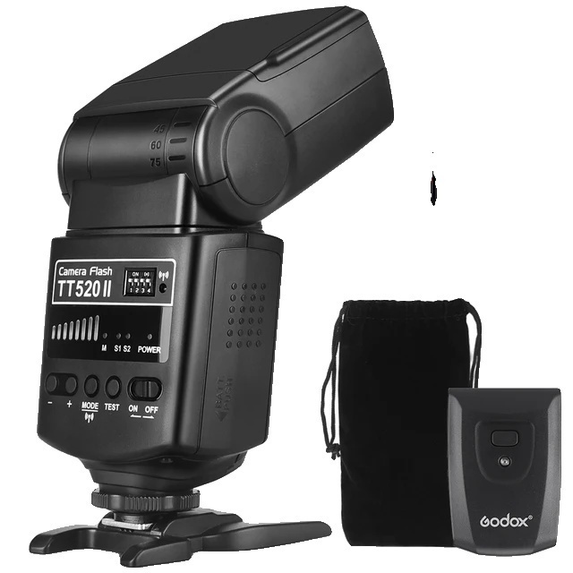 Godox Tt520 Ii Flash Wireless Signal Transmitter Compatible Canon Nikon ...