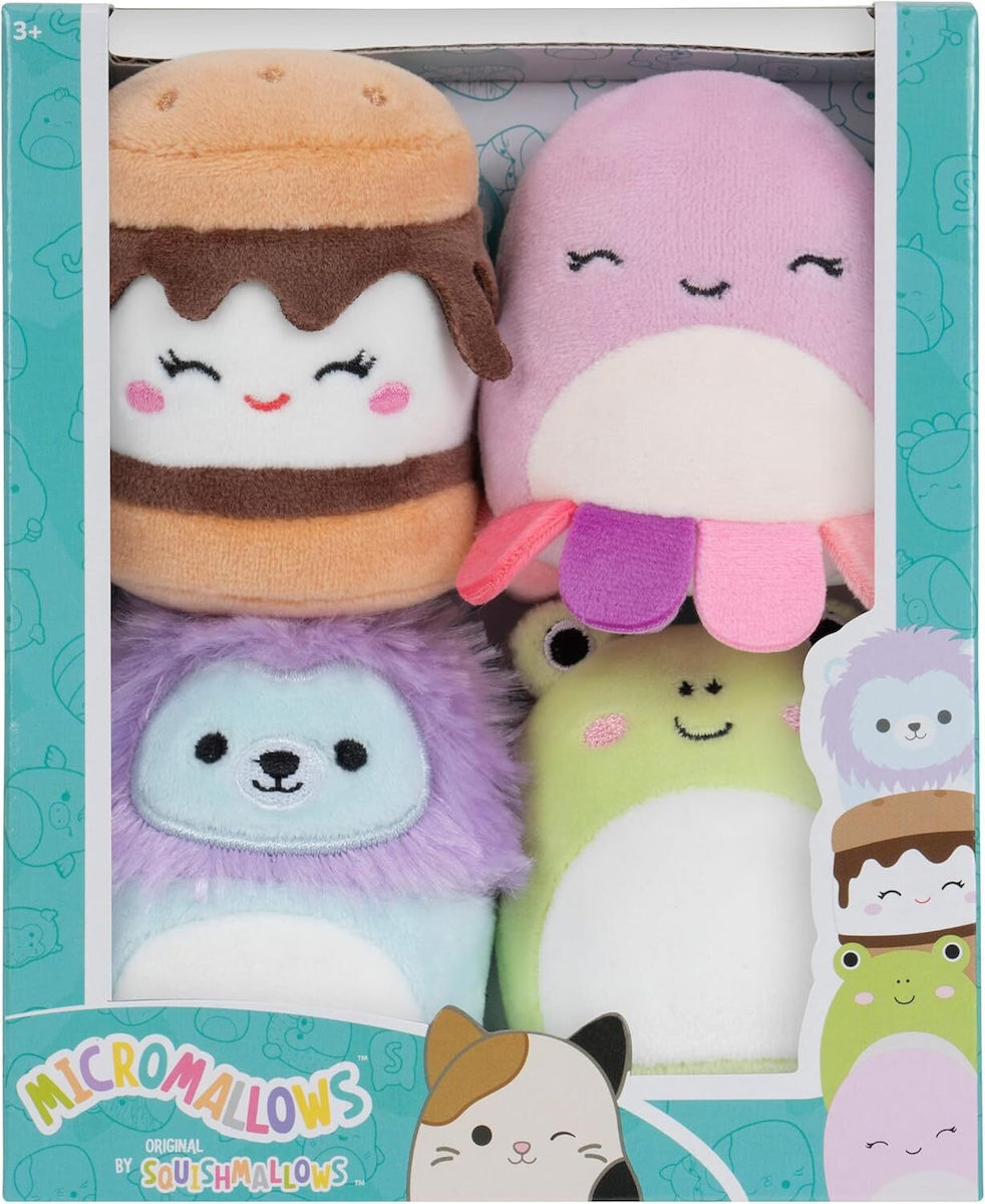 Squishmallows Original Micromallows 4-pack 6cm Sqmm0005 | Skroutz.gr