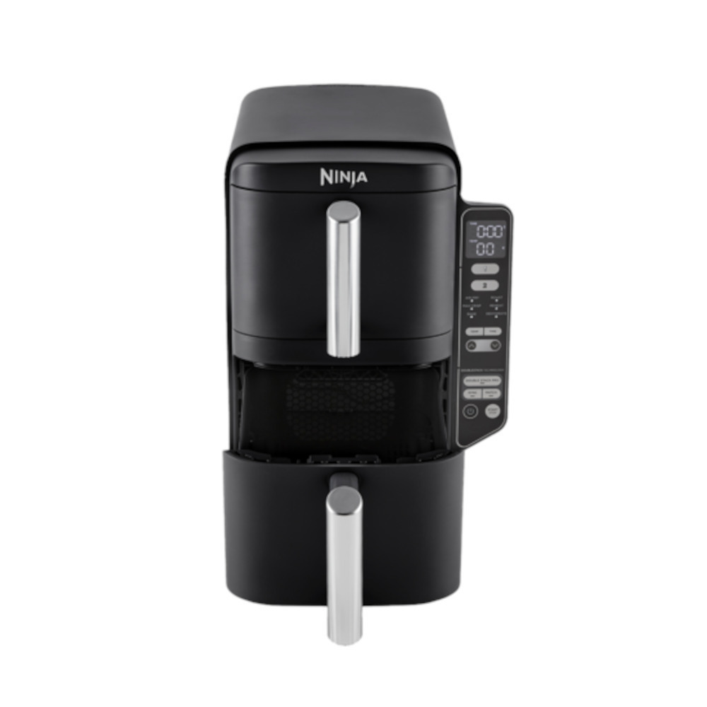 Ninja Stack Air Fryer με Wi-Fi & Διπλό Αποσπώμενο Κάδο 7.6lt Μαύρο ...