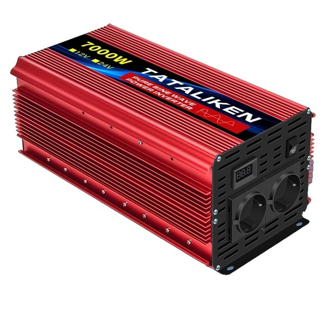 Car Inverter Pure Sine Wave 2200w Power Output 12v7000w 50hz Eu ...