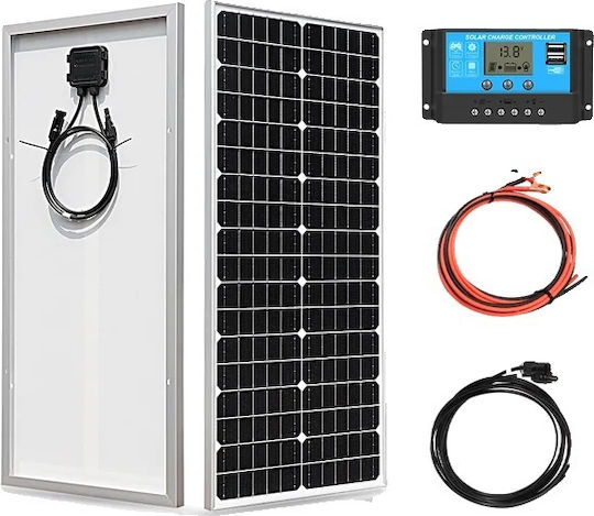 Solar Panel 50w Power Generation Rigid Glass Design 12v 50w Solar Kit ...