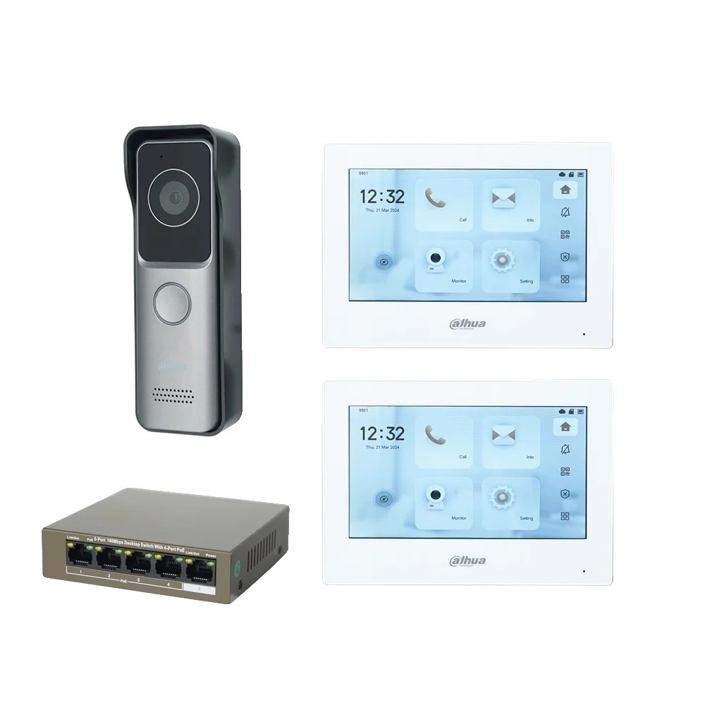 Ip Video Intercom Kit Multi-language Support Rfid Card Unlock 1 ...