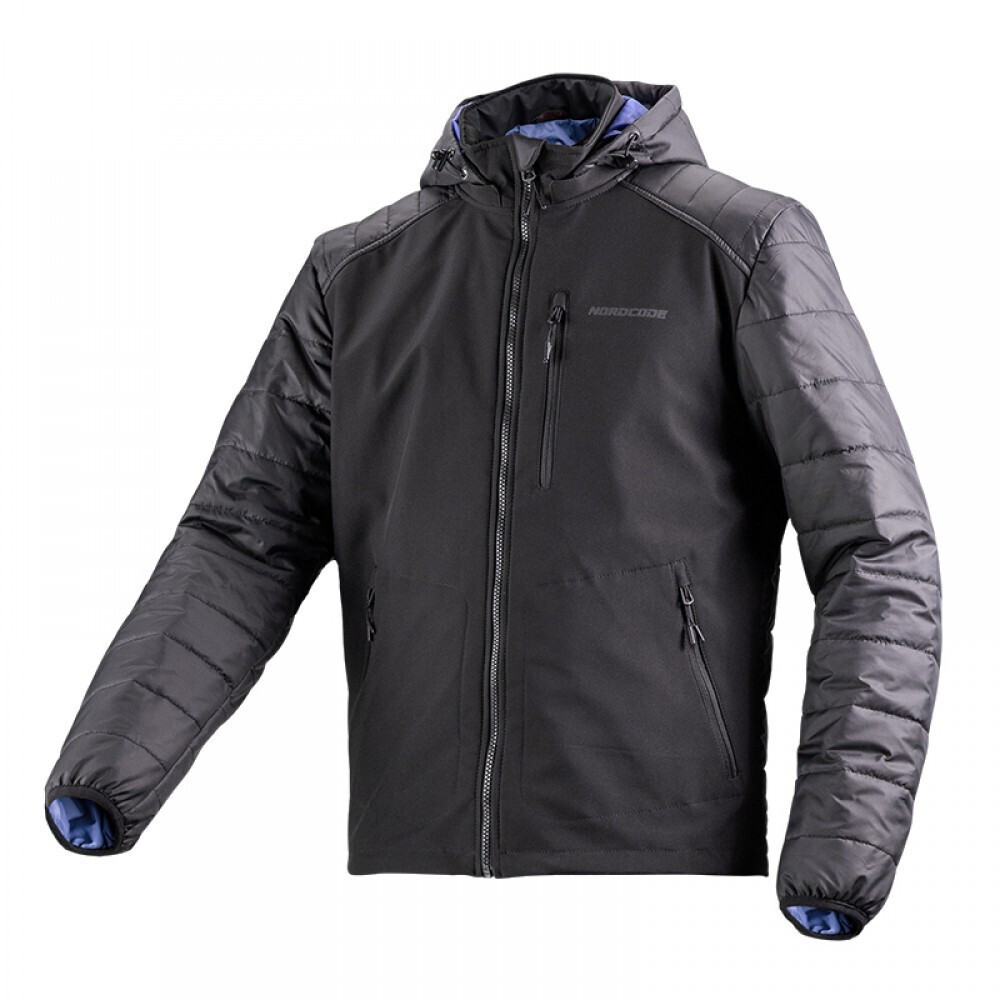 Nordcode Quartz Χειμερινό Ανδρικό Μπουφάν Μηχανής Μαύρο NOR000JAC390 | Skroutz.gr