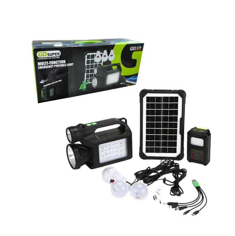 Gdsuper Ηλιακό Σύστημα Φωτισμού 30w 28led Gd-c10 Multi-function ...