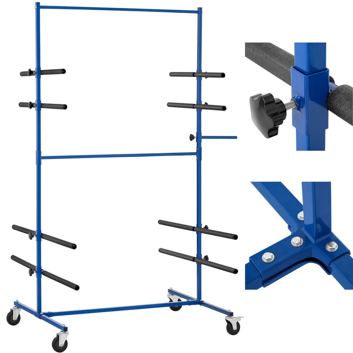 4-tier Double-sided Paint Rack Stand Bumpers Spoilers Up To 120 Kg ...