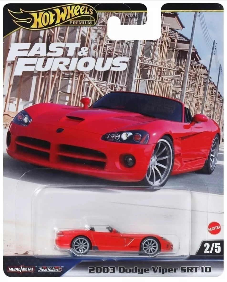 Hot Wheels Fast & Furious Mașinuță Premium Fast & Furious 2003 Dodge ...